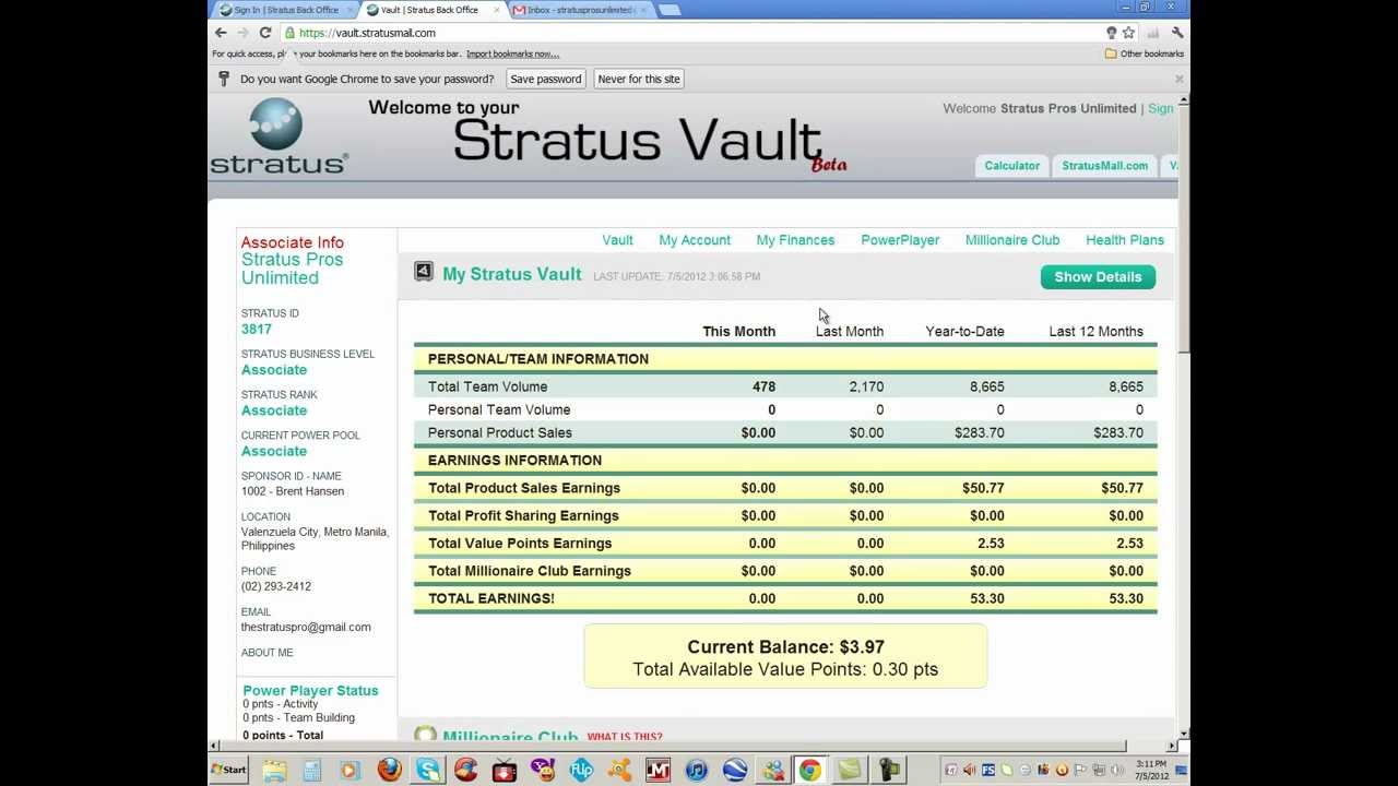 Accessing Your Stratus Vault - YouTube