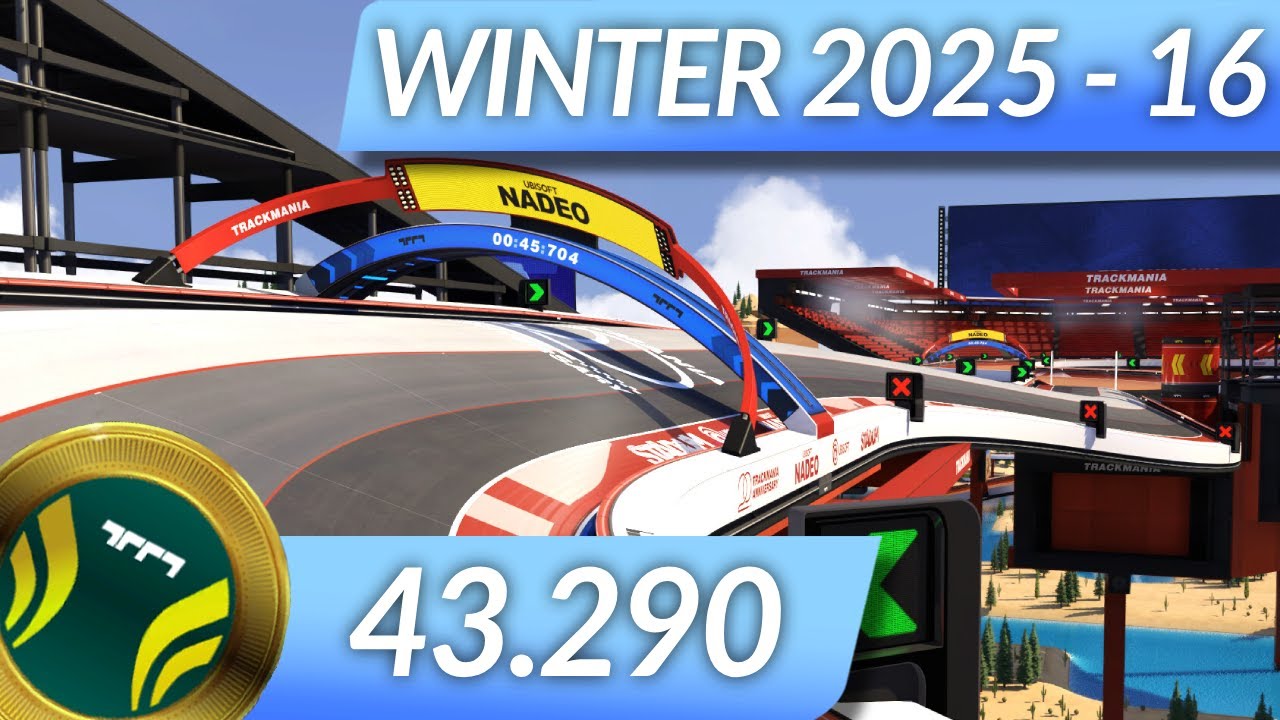 Trackmania Winter 2025 - 16 - Author Guide - YouTube