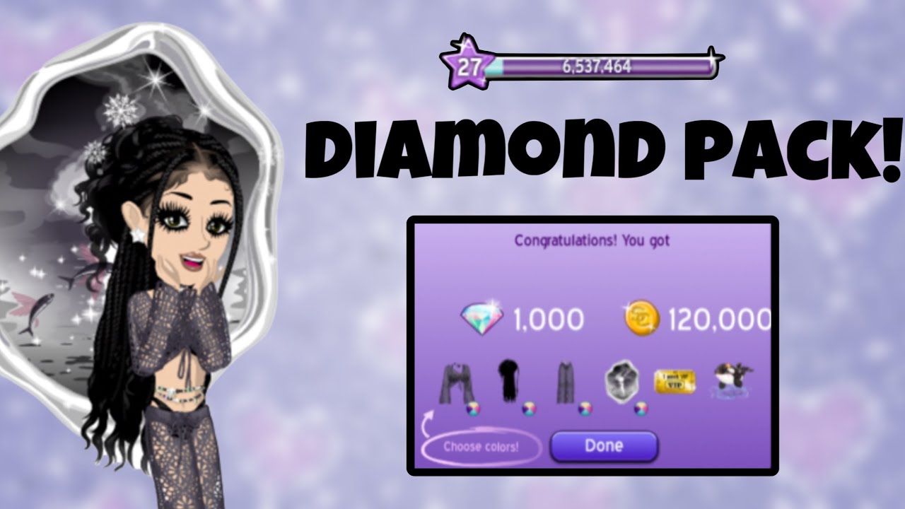 GETTING A DIAMOND PACK + LEVELLING TWICE | MSP - YouTube