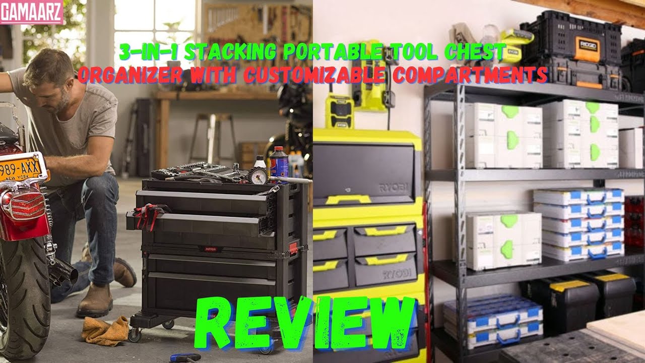 Tool Storage Redefined: Exploring the Features of the 3-in-1 Stacking ...