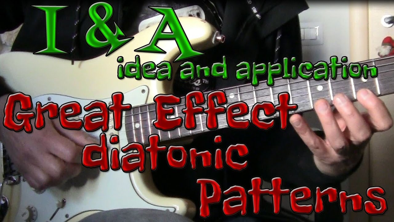 GREAT Effect Diatonic Pattern - ARM. MIN. MANIA - Tutorial part 1 ...