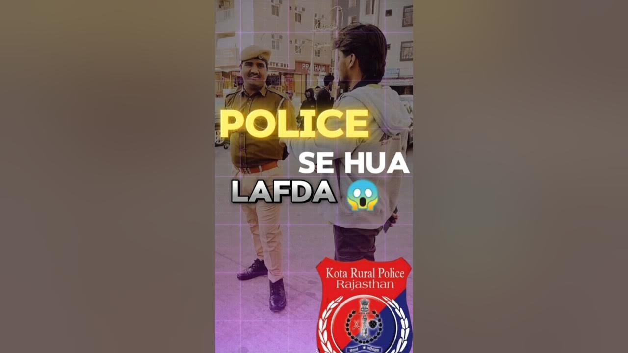 Allen me police se hua lafda #allen #minivlog #allenkota #shorts#trending - YouTube