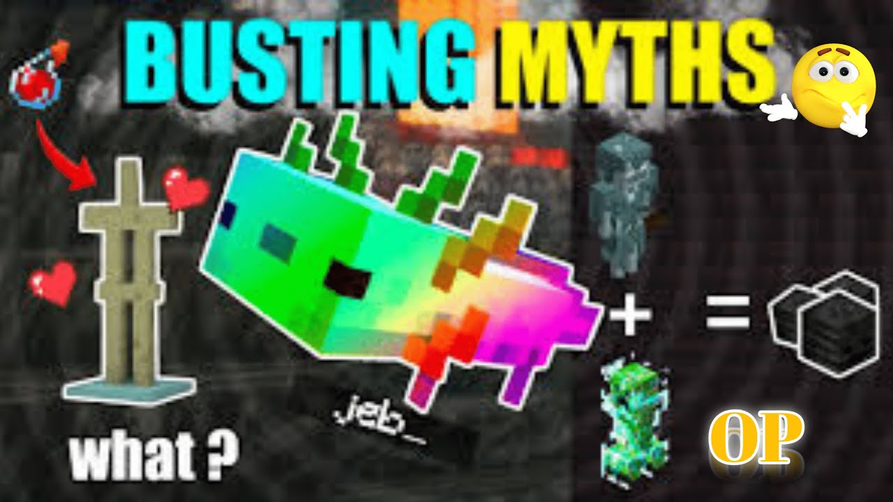 Busting Epic Minecraft Myths👀 - YouTube