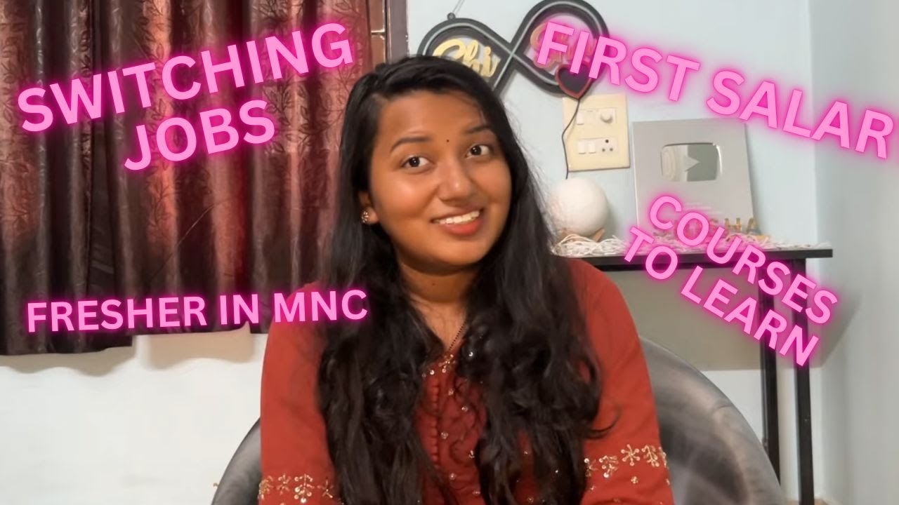 My IT Job Journey as a Fresher | Courses to learn as Freshers | Tips to ...