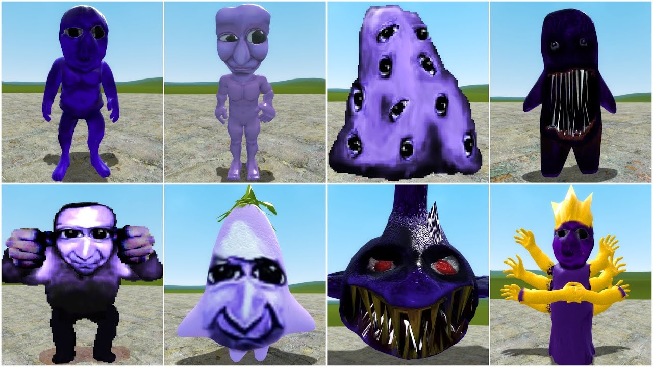 ALL AO ONI NEXTBOTS in Garry's Mod! - YouTube