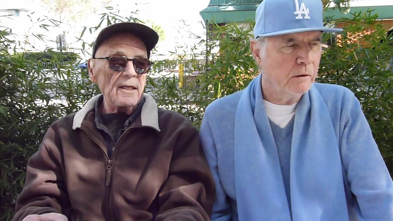 Harry Northup actor and Don Sherman comedian talk about the Dodgers ...