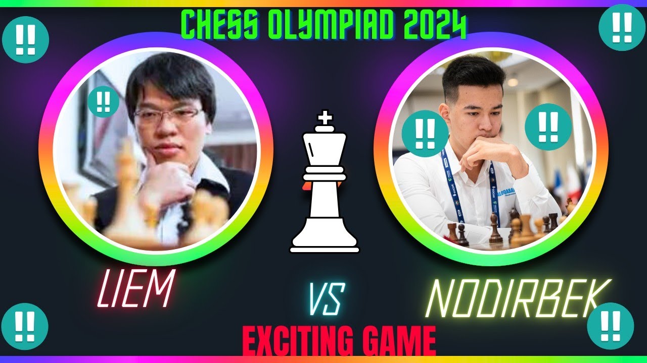 Nodirbek vs Le Quang Liem |Chess Olympiad|@chess @GothamChess @GMHikaru ...