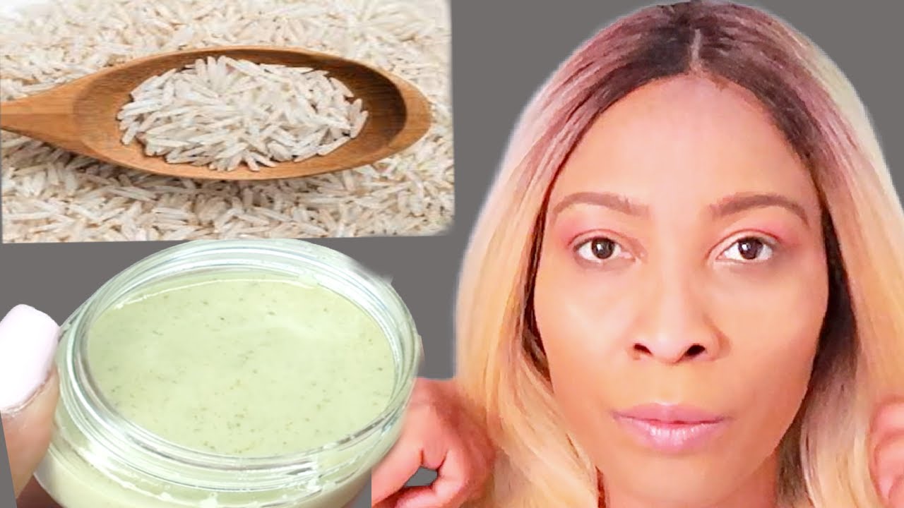 RICE OVERNIGHT MASK FOR FACE, A RECIPE TO LIFT AND FIRM THE FACE IN A ...
