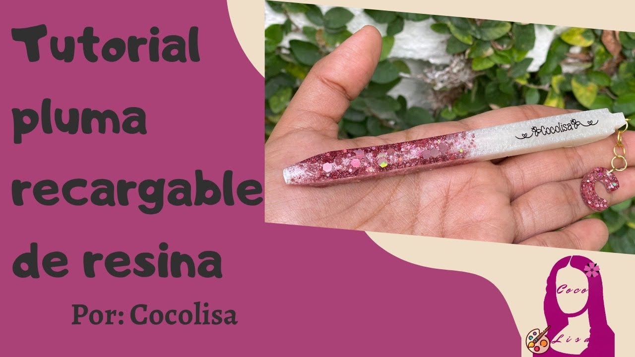 PLUMA RECARGABLE RESINA / RESIN RECHARGEABLE PEN/ caneta recarregável ...