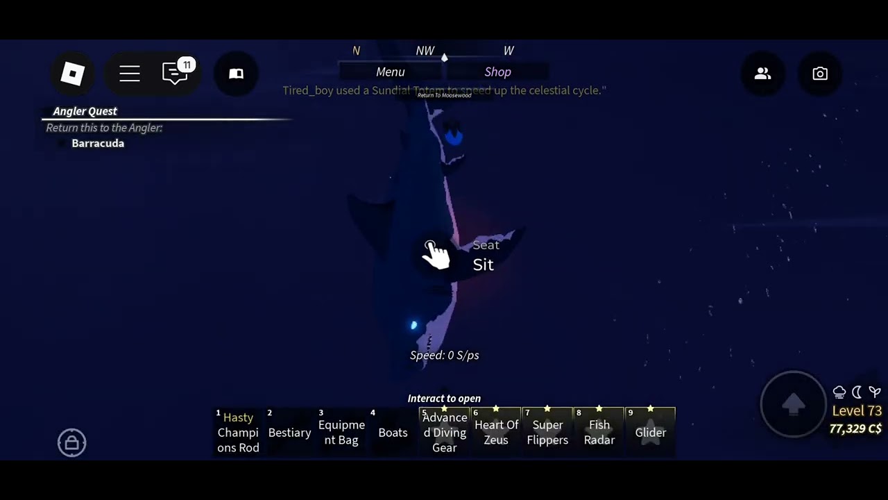 My first meg in fisch # videogames - YouTube