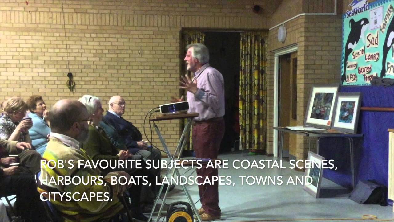 Lichfield Society of Artists: Presentation by artist Rob Leckey RBSA ...