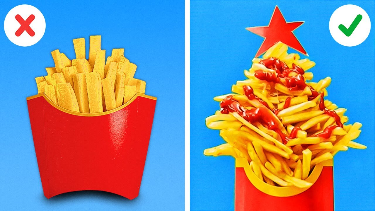 Idee originali per amanti del fast food - YouTube
