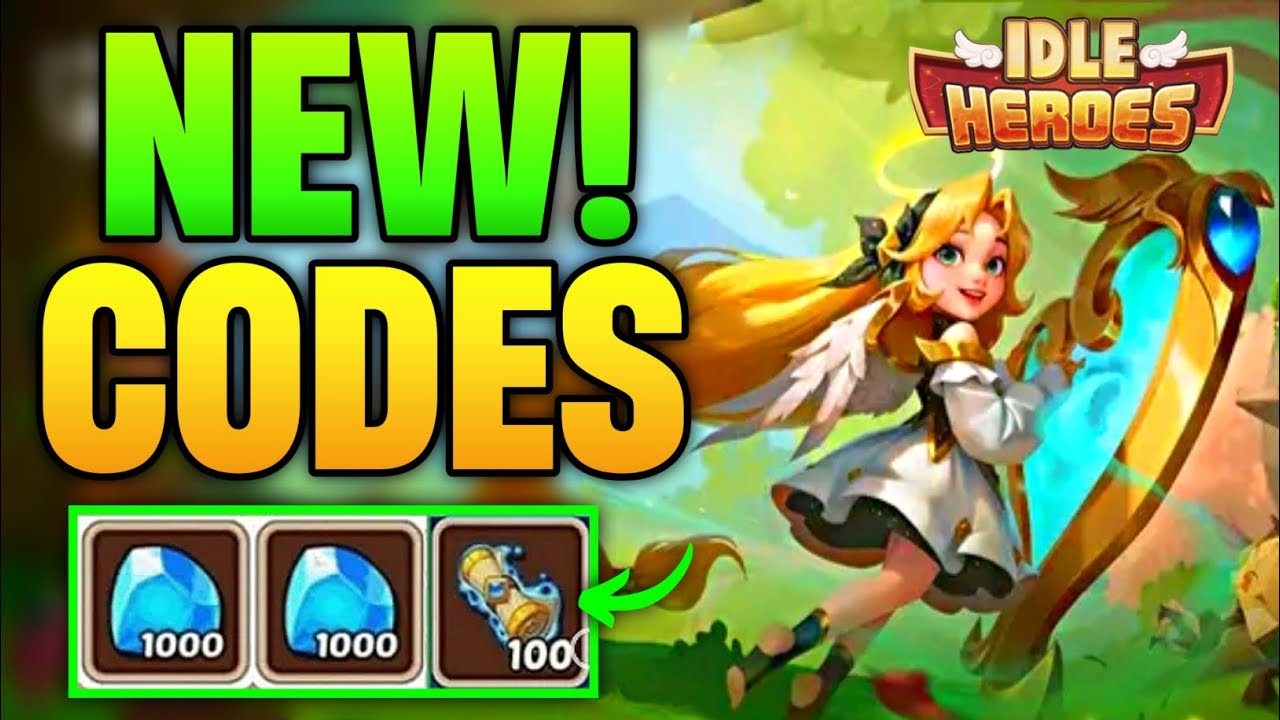 ⚠️NEW⚠️ IDLE HEROES CODES 2023 - IDLE HEROES REDEEM CODES | CODE IDLE ...