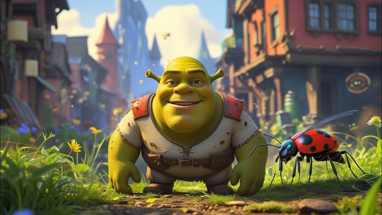 Shrek's Bug City Adventure - YouTube