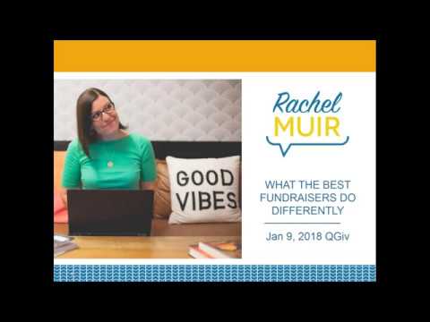 Rachel Muir: What the Best Fundraisers Do Differently - YouTube