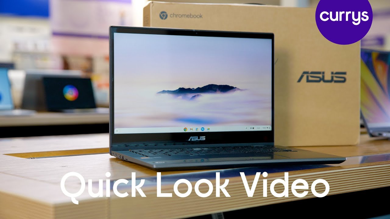 ASUS CM14 Flip 14" 2 in 1 Chromebook - Quick Look - YouTube
