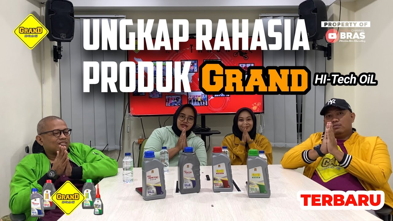 🔴 Ungkap Rahasia Produk Minyak Pelumas dari GRAND Hi-tech OiL - YouTube