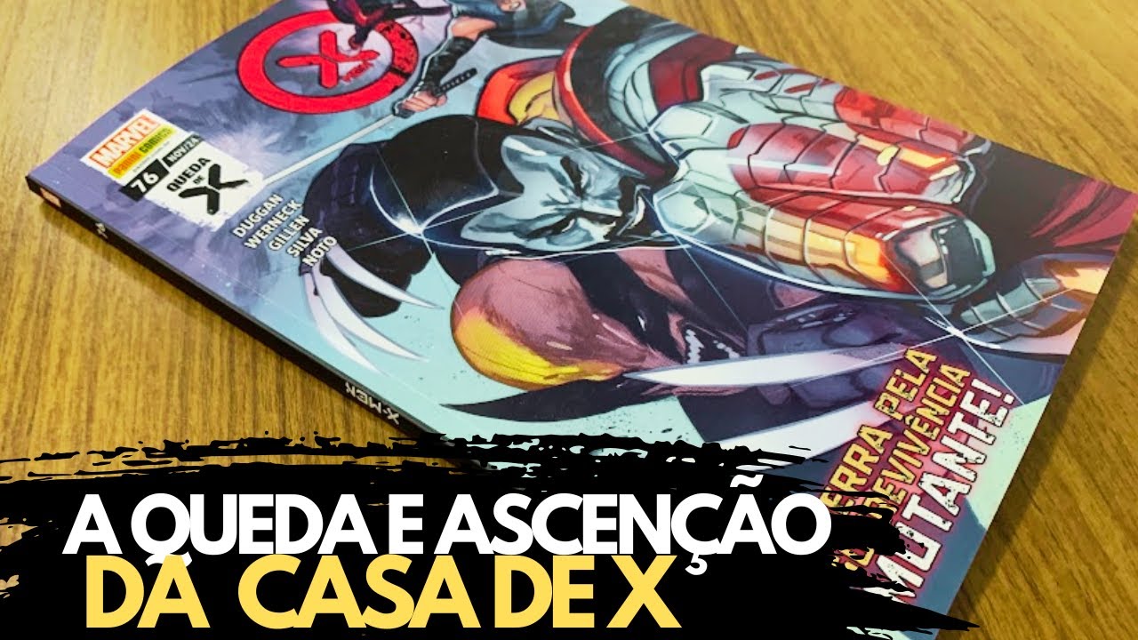 X-MEN 76 - ASCENSÃO E QUEDA DA CASA DE X + JULGAMENTO DO CICLOPE! - YouTube
