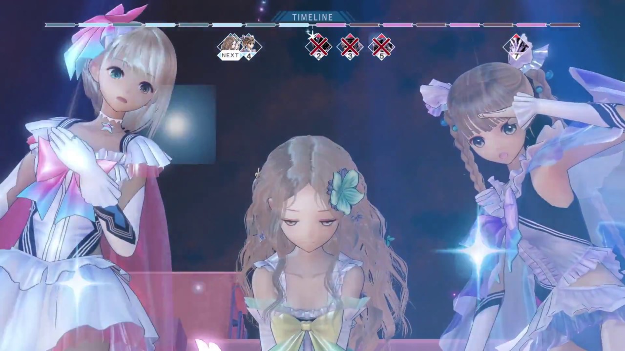BLUE REFLECTION PS4 - 9th Boss: Yesod (3rd Fight) Gameplay (Hard) - YouTube