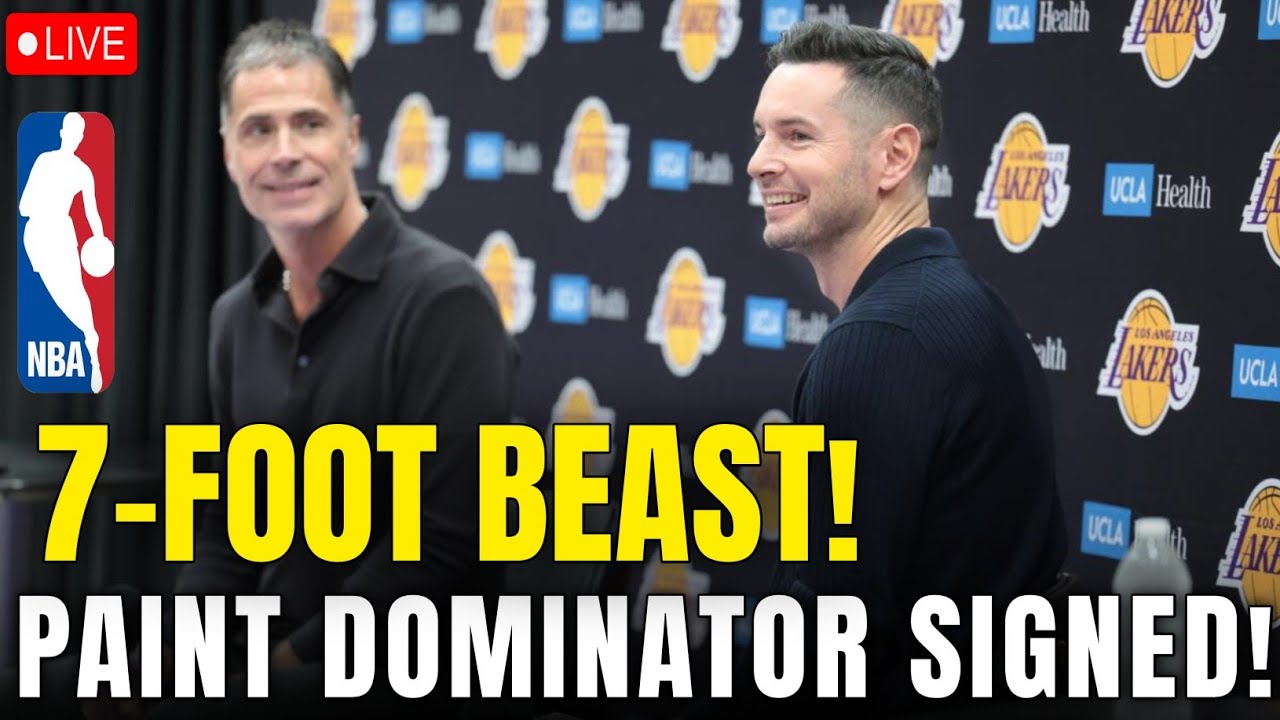 🚨LAKERS SHOCKER! 7-FOOT MONSTER JOINS TO CONTROL THE PAINT! | LAKERS ...
