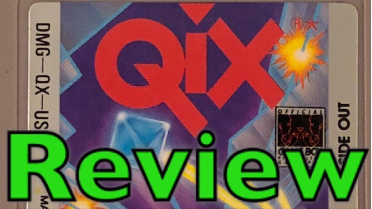 DBPG: Qix Review (Game Boy) - YouTube