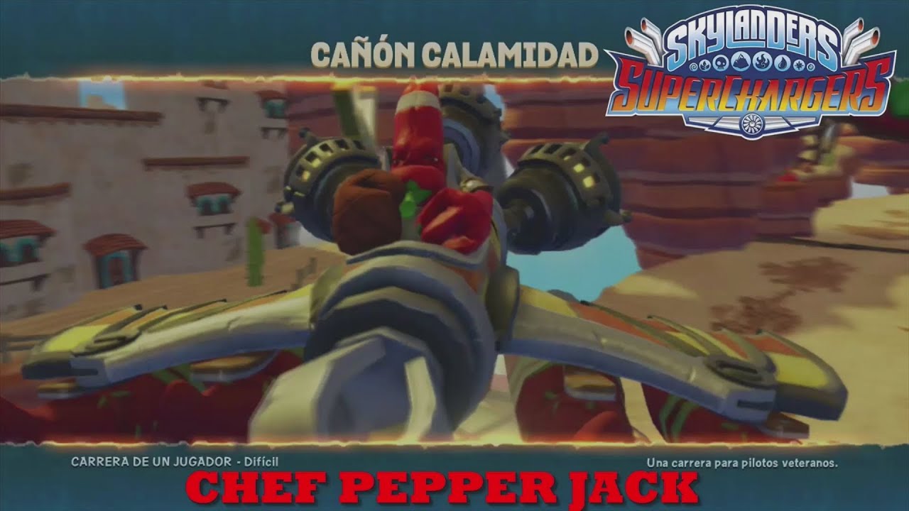 Skylanders: Superchargers -Chef Pepper Jack- Análisis en Español HD ...