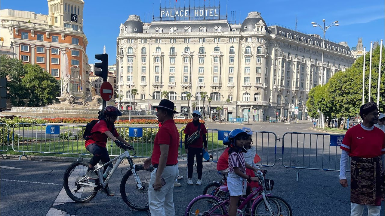 PCIM Spanyol Turut Meramaikan Sepeda dan Jalan Santai KBRI Madrid - YouTube