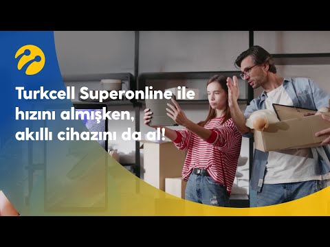 Turkcell Superonline ile hızını almışken, akıllı cihazını da al!