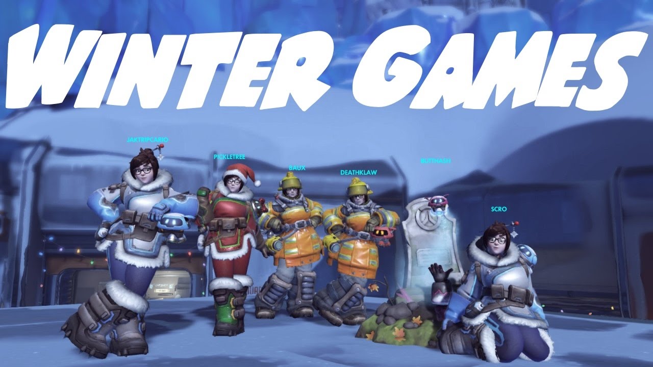 YETI WINSTON UNBOXING! + Winter Games - Overwatch (Overwatch Gameplay ...