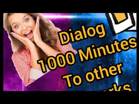 Dialog New Call Package 1000 to Other Networks 498/=1000SMS 1.5 Any ...