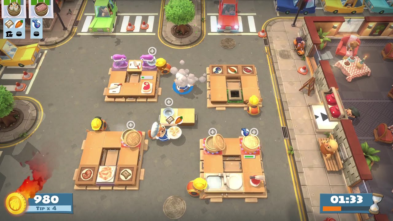 Overcooked! All You Can Eat - Overcooked 2 Level Kevin 2 (single player ...