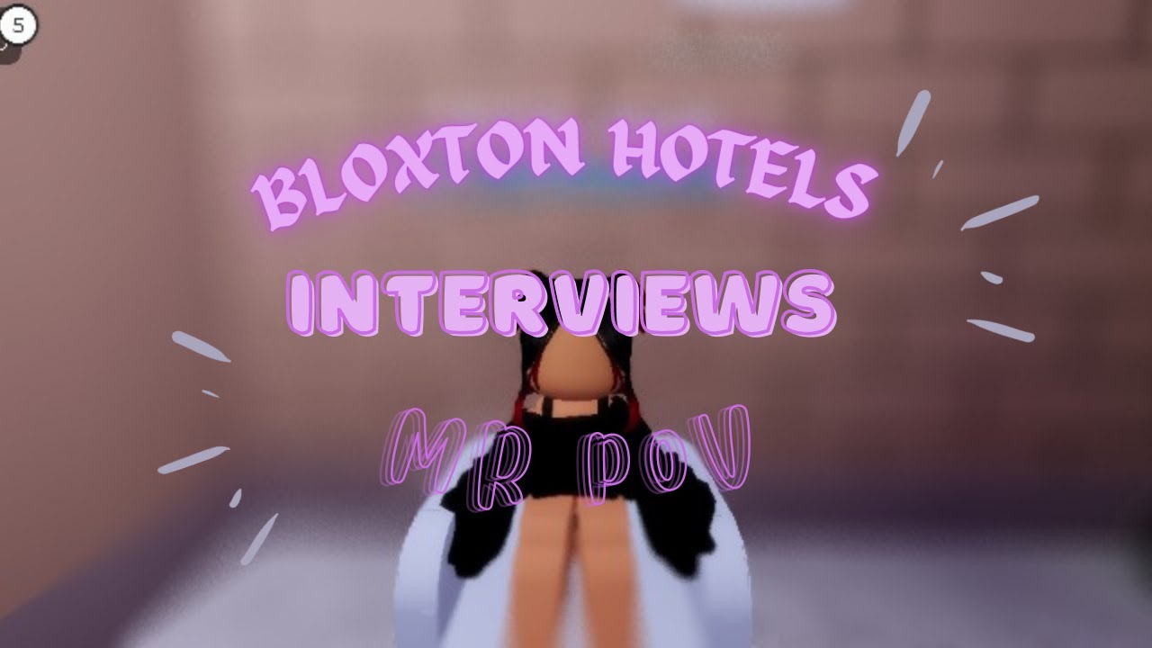Bloxton Hotels Interviews || MR POV - YouTube