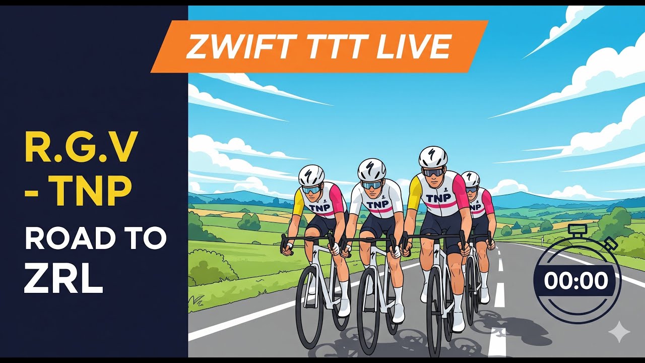Road to ZRL TTT | R.G.V 24.9km | TNP A Team Build-Up - YouTube