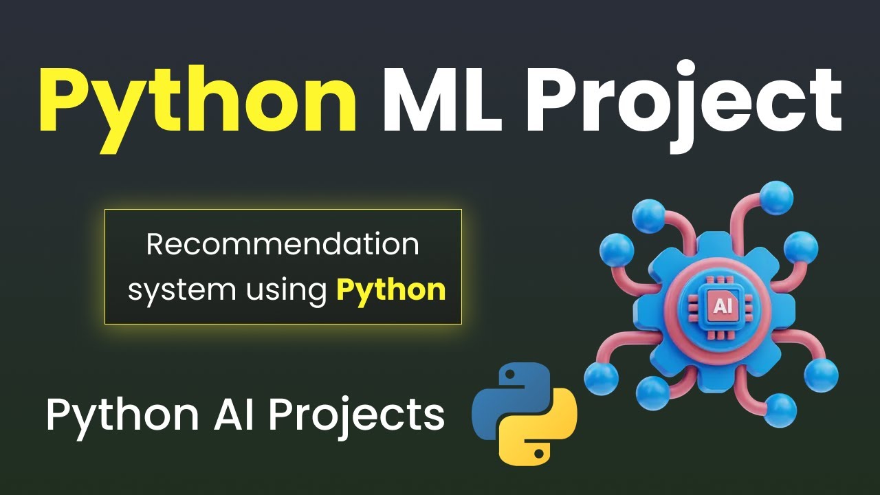 I CREATE RECOMMENDATION MACHINE LEARNING MODEL USING PYTHON & LEARN PYTHON MACHINE LEARNING ...