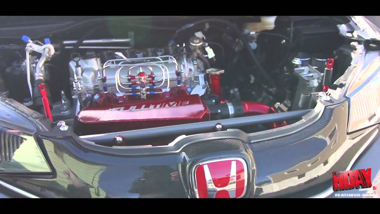 Kenny Vinces Fox Marketing 2015 Turbo Honda Fit - YouTube