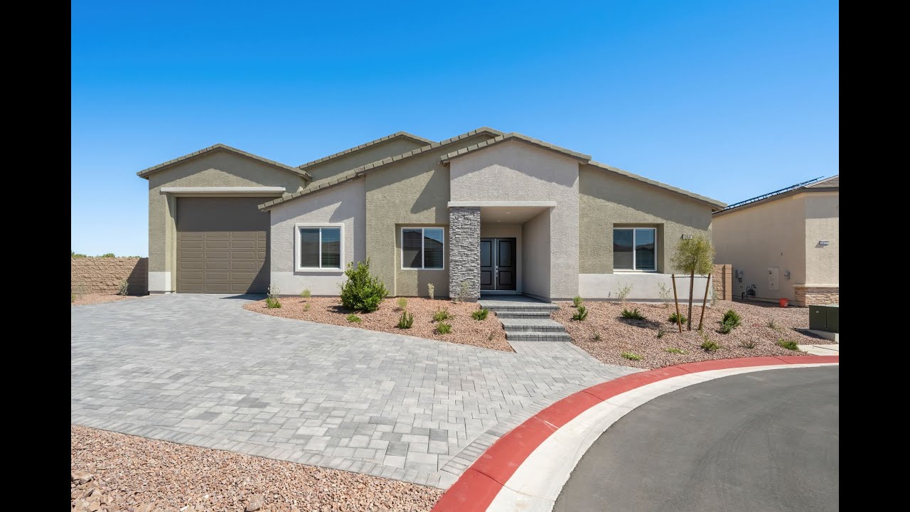 The Kathryn Next Gen with an RV Garage - by Lennar Las Vegas - YouTube