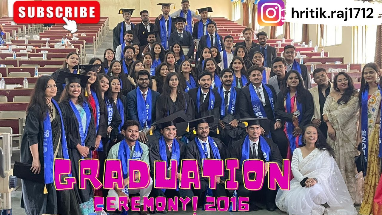 Graduation Ceremony of 2016 Batch| RD GARDI Medical College ...