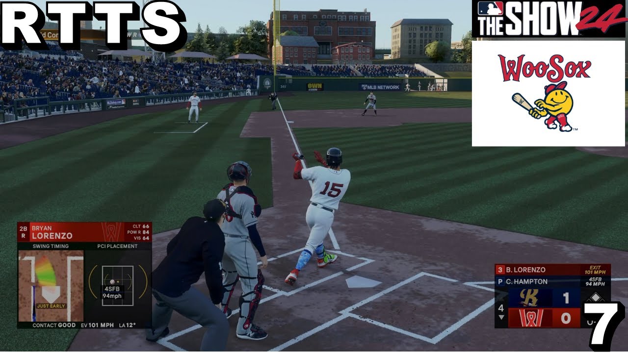 MLB 24 Road to the Show - Part 7 - Greatest Triple A Hitter! - YouTube