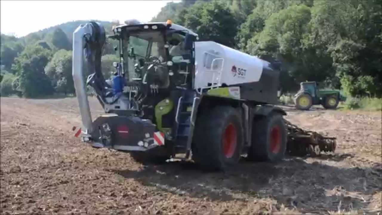 Claas Xerion 4000 Saddle Trac + SGT Gülletechnik + Väderstad Carrier ...