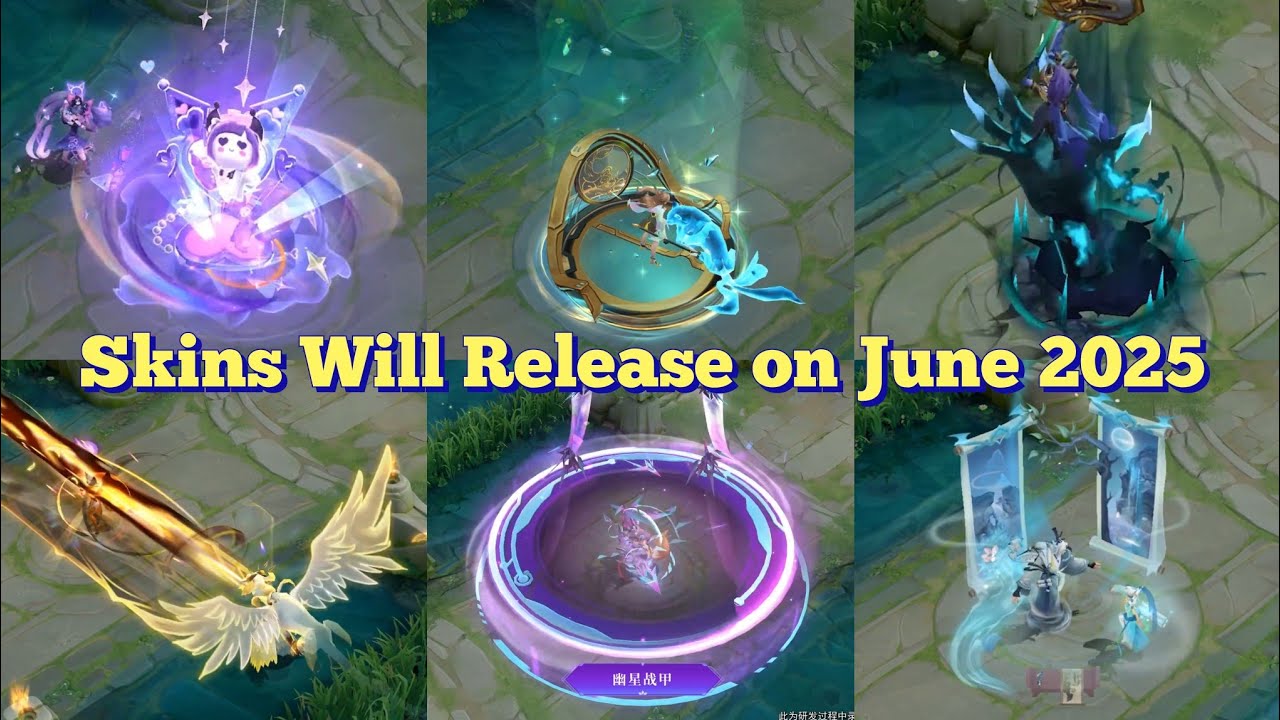 SKINS WILL RELEASE ON JUNE 2025 • HONOR OF KINGS - YouTube
