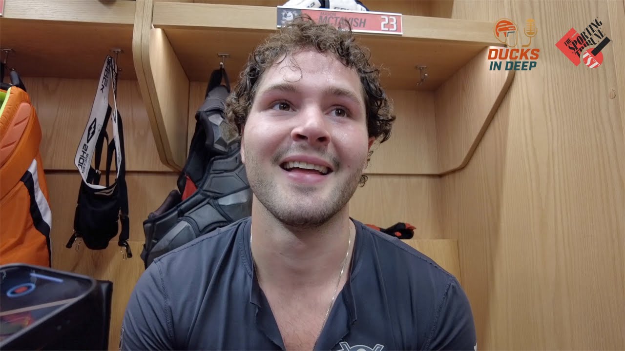 Mason McTavish on quick camp prep, Jackson LaCombe; Ryan Strome on flight, "pension line" & team ...