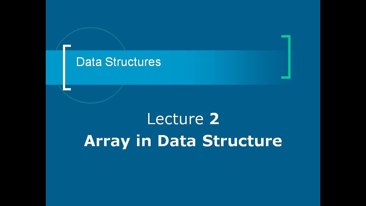 What Is Array Type Of Array In Data Structure | Info Tech All - Youtube