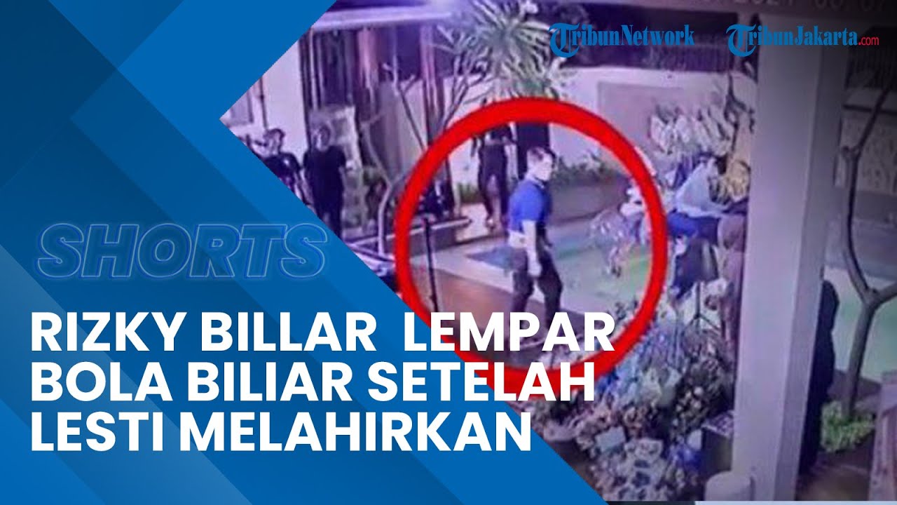 Tanggal Video CCTV Rizky Billar Lempar Bola Biliar ke Lesti Diedit ...
