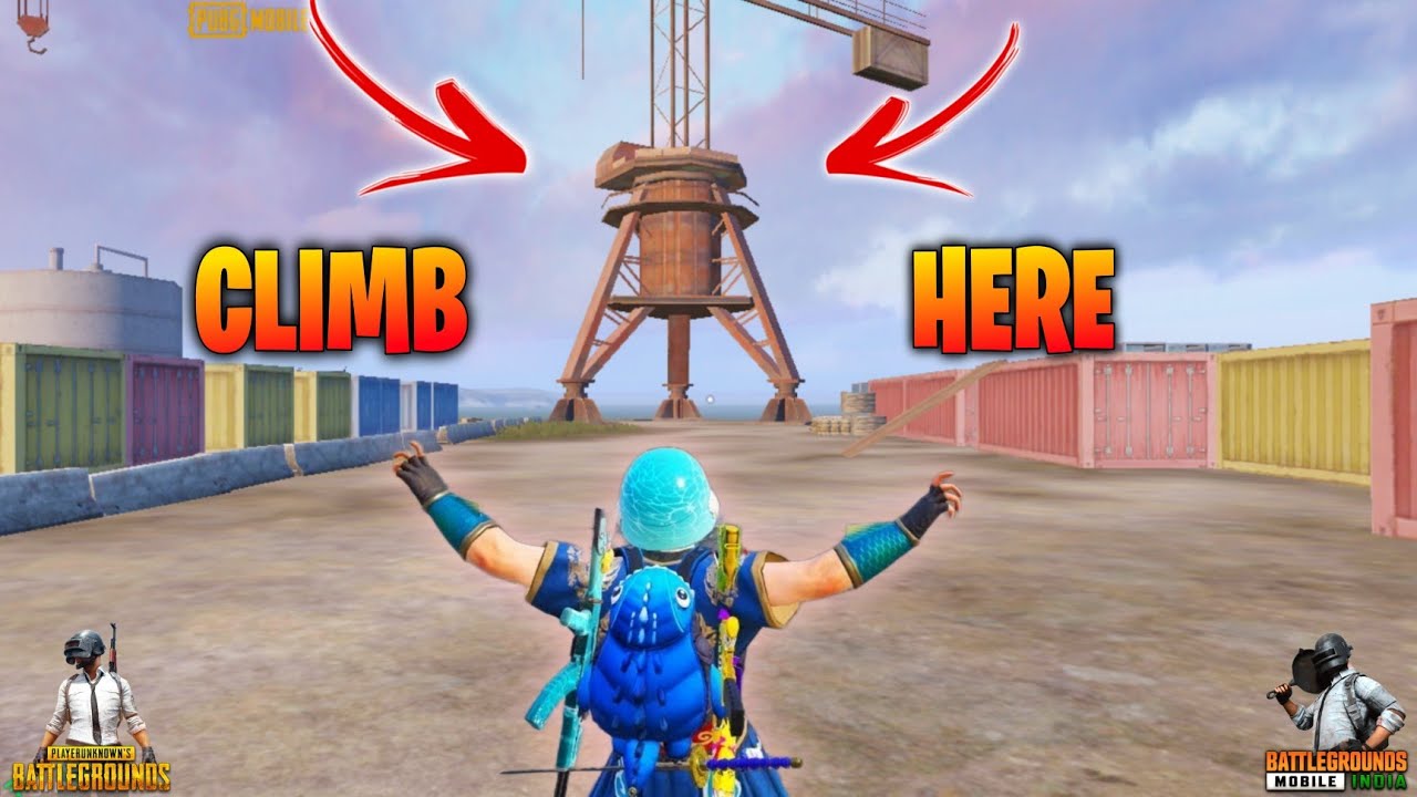 How To Climb On Novorepnoye Tower In Pubg Mobile & Bgmi Tips & Tricks ...