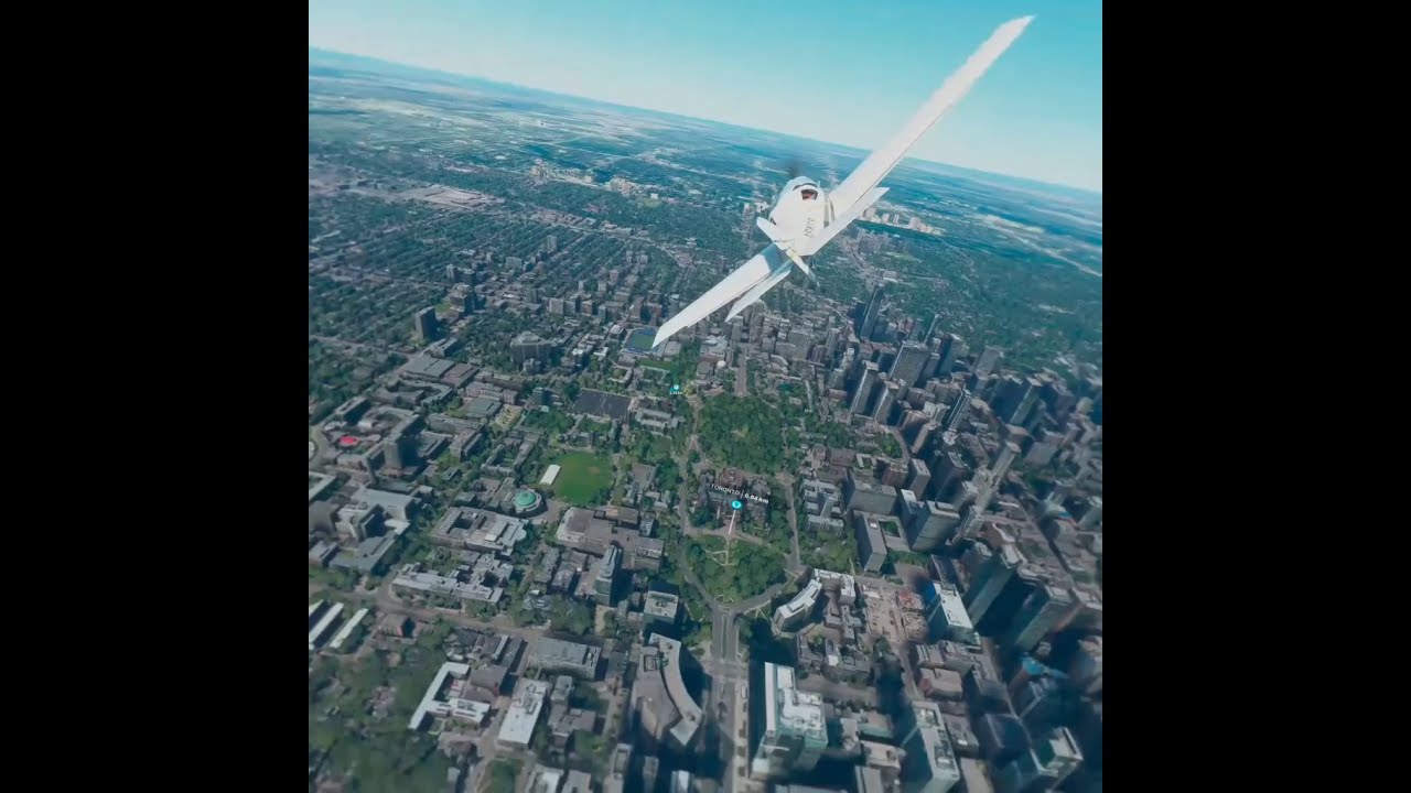 Microsoft Flight Simulator 2020 - Oculus Quest 2 - VR Toronto Flyby ...