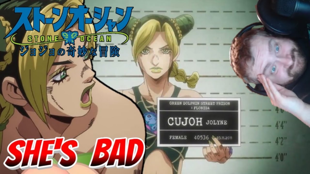 SHE BELONGS TO THE STREETS! | JJBA: Stone Ocean Episode 1 Reaction ...