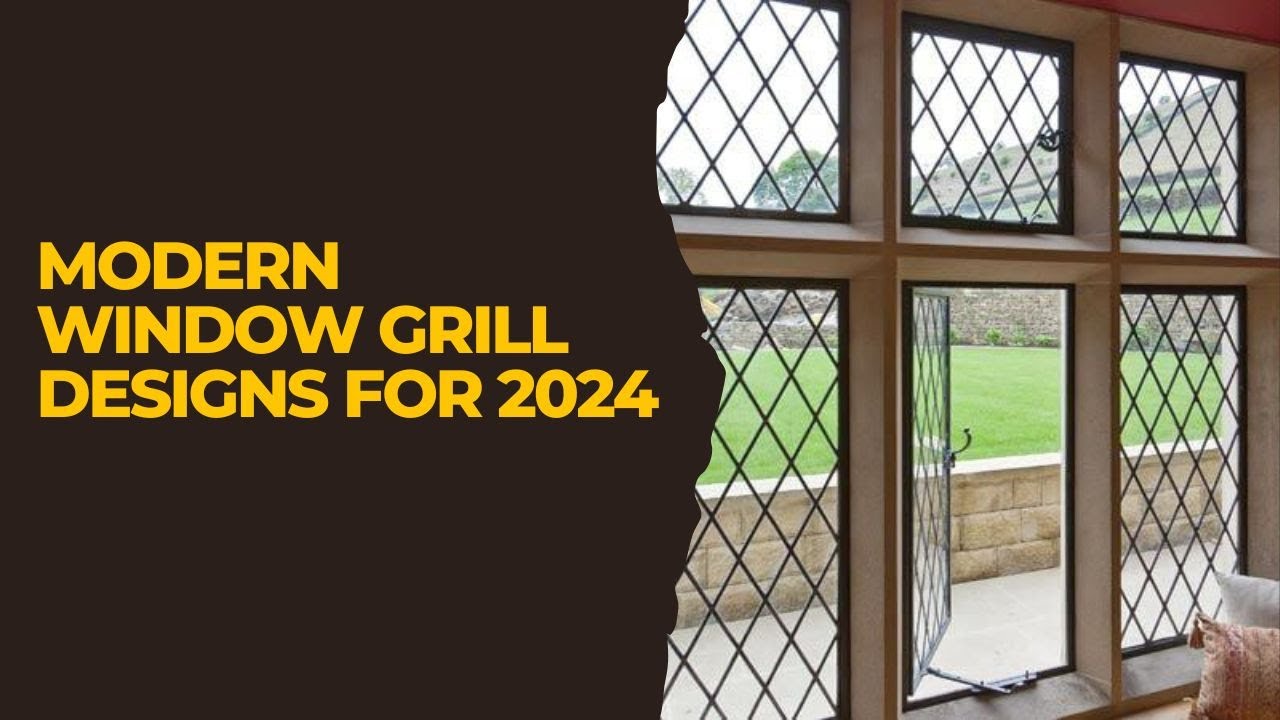 13 Modern Window Grill Designs For 2024 - YouTube