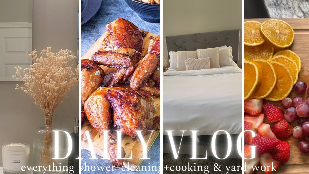 VLOG: DITL | EVERYTHING SHOWER | COOKING & YARD WORK | FT WILLWORK JEWELRY | @Jhenelle - YouTube