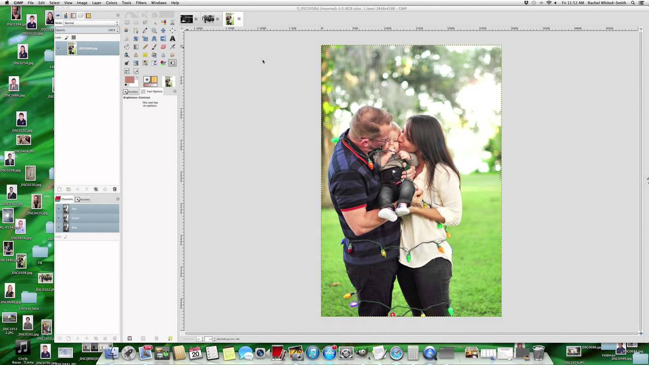 GIMP Tutorial: Lens Flare, Supernova & Warming Images - YouTube