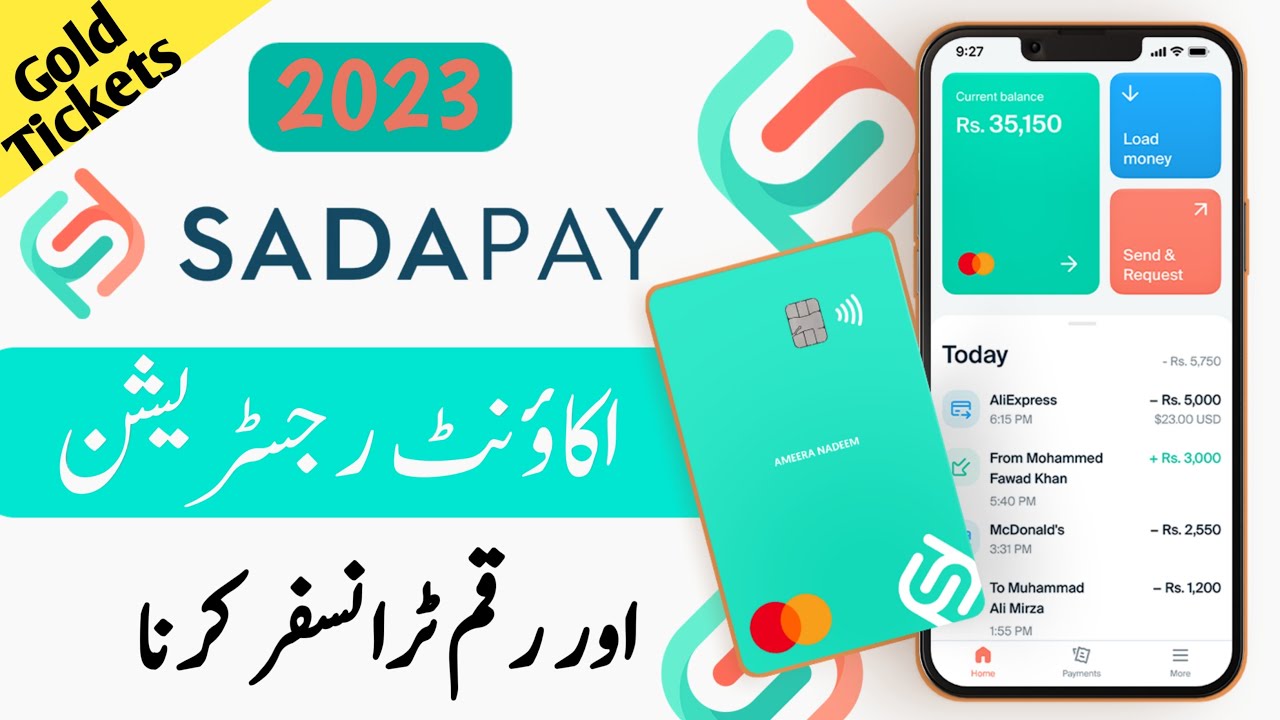 how to creat Sada pay account | how to git Gold ticket in 2023 # ...